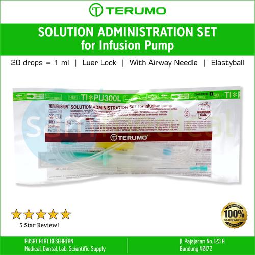 Jual Terumo Terufusion Solution Adm Set for Infusion Pump TI*PU300L ...