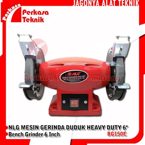 Jual NLG BG150E Mesin Gerinda Duduk Heavy Duty 6" Bench Grinder 6 Inch - Free Pack Kayu - Kota ...
