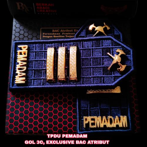 Jual pangkat pdu damkar pemadam kebakaran gol 3c exclusive by BAC ...