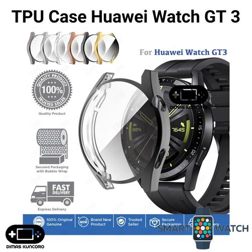 Jual TPU Case Huawei Watch GT 3 Silicone Silikon GT3 42mm 46mm Cover ...