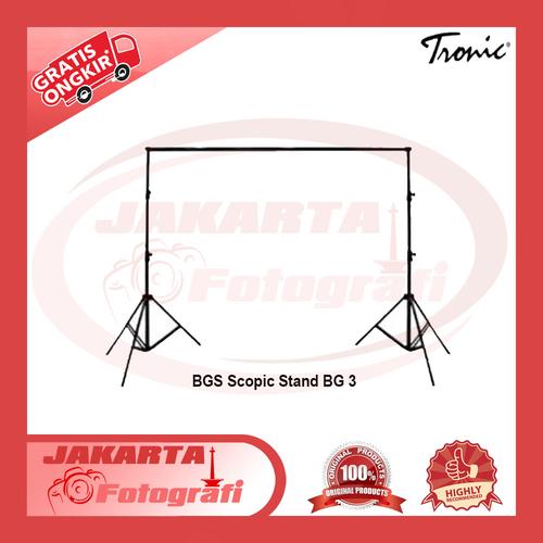 Promo Tronic Background Stand BGS Scopic Stand BG 3 Meter Original ...
