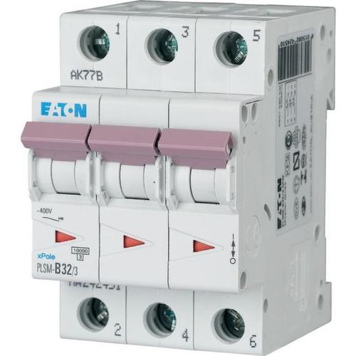 Jual MCB 3P 32A 10KA Curve C, 282655 PLSM-C32/3-AS EATON - Kab. Bekasi ...