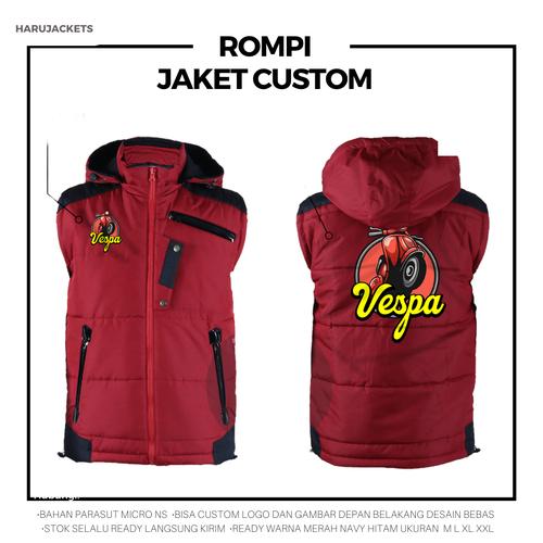 Jual CUSTOM ROMPI PARASUT PRIA - ROMPI MOTOR WP TEBAL - ROMPI VESPA ...