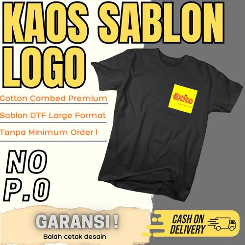Jual Kaos Custom Sablon Logo Satuan Bebas Desain - S - Jakarta Barat ...