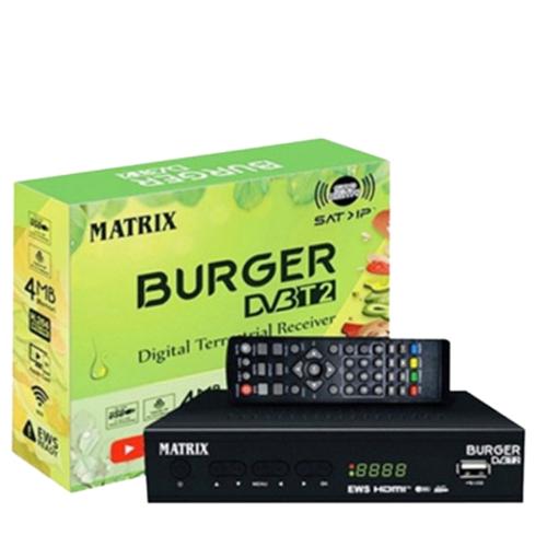 Jual Set Top Box / STB Matrix Burger DVBT2 Hijau - Kota Pekanbaru - MES ...