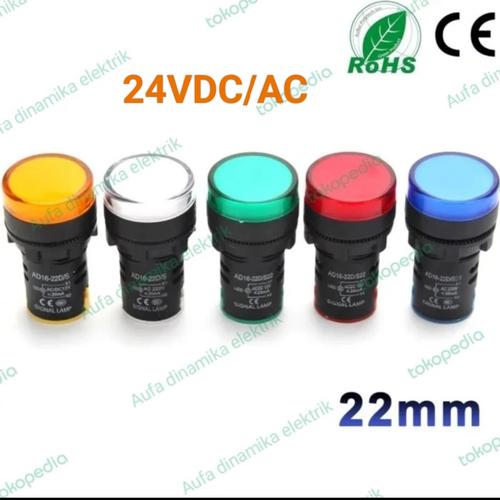 Jual Pilot Lamp LED 22mm Lampu Indikator AD16-22DS 24vdc - Kab. Bogor ...