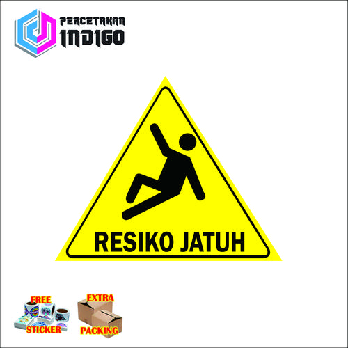 Jual plat alumunium rambu resiko jatuh - Kab. Bekasi - PERCETAKAN ...