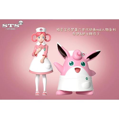 Jual STS Studio Nurse Joy & Wigglytuff Pokemon FIGURE STATUE - 1/20 ...
