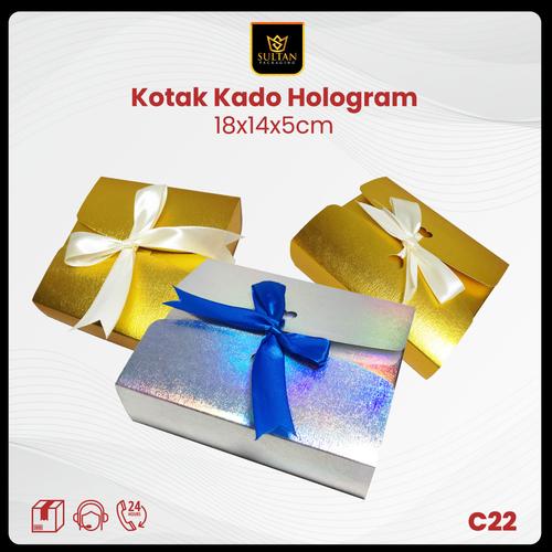Jual Kotak Hologram - Kotak Kado - Box Hadiah Hologram emas - C22 - C34 ...