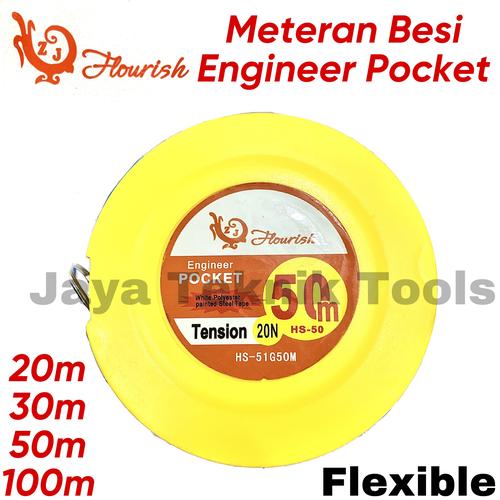 Jual Meteran Besi 20 30 meter Plat Gulung Roll Flourish Fleksibel ...