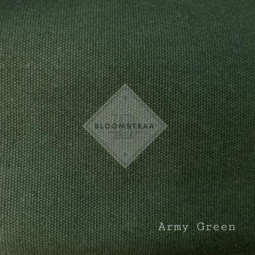 Jual Bahan Kanvas Polos Hijau Army Green Canvas Fabric Kain Kanvas ...