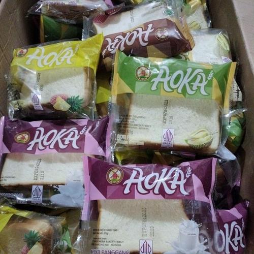 Jual VIRAL AOKA ROTI PANGGANG isi selai kini banyak varian rasa ...