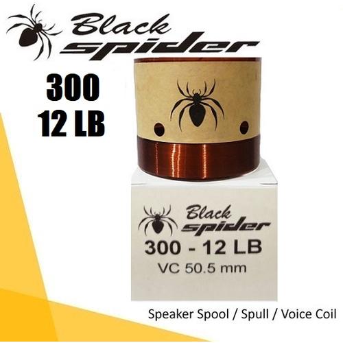 Jual Spul Spool Voice Coil Speaker 12 inch Black Spider 300-12 LB VC 50 ...
