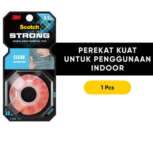 Jual Scotch 3M Perekat Double Side Clear Mounting Tape 410-S19 19MM X 1.5M - Kota Surabaya ...