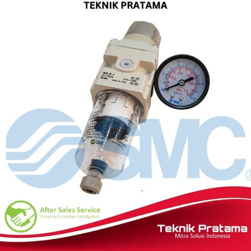 Jual Air Filter Regulator SMC AW30-03BG-A Size 3/8'' Inch - Jakarta ...