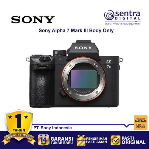 Promo SONY Alpha a7III / a7 mark III / ILCE-7M3 Body Only - 7 III BO ...
