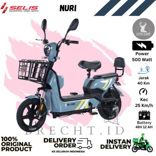 Jual Sepeda listrik Selis Nuri E Bike Selis 500 Watt - Grey - Kota Tangerang - BRECHT.ID ...