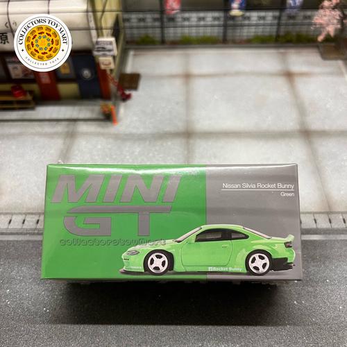 Jual Mini GT (MGT) Nissan Silvia S15 Rocket Bunny Green No.500 New ...
