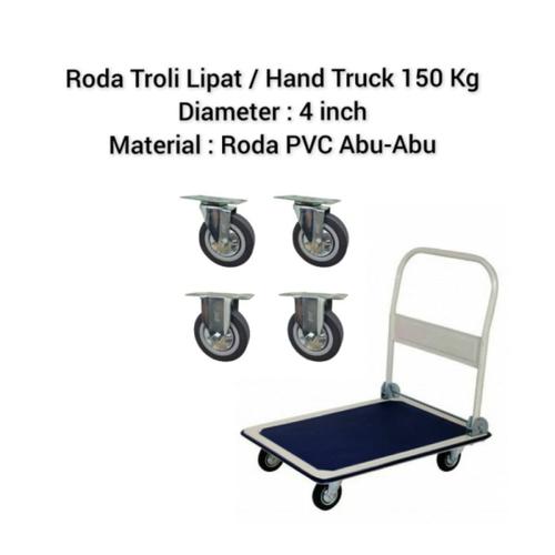 Jual Roda Troli Lipat 4 Roda Hand Truck 150 Kg 2Hidup2Mati NEW ...