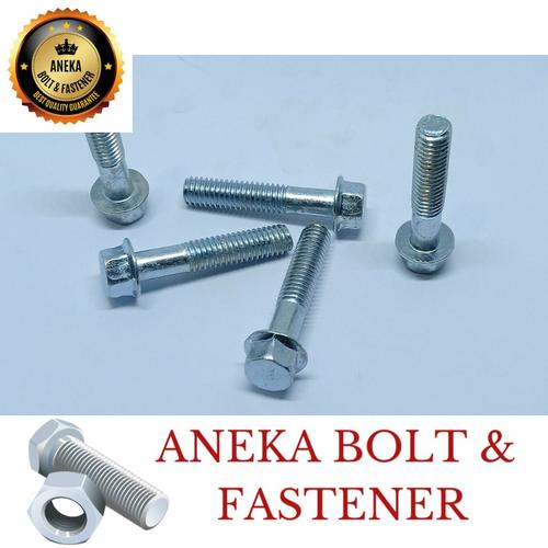 Jual [PAKET 100 PCS] Baut Blok Mesin 6x30 Flange Bolt 6x30 Baut Blok - Kota Bekasi - Aneka Bolt ...