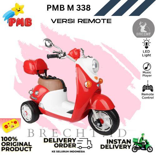 Jual Mainan Motor Aki Anak PMB M338 Scoopy - merah putih - Kota ...