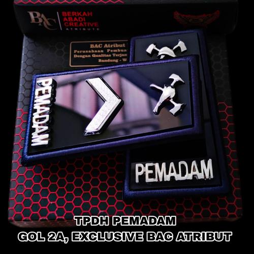 Jual pangkat pdh damkar pemadam kebakaran gol 2a exclusive by BAC ...