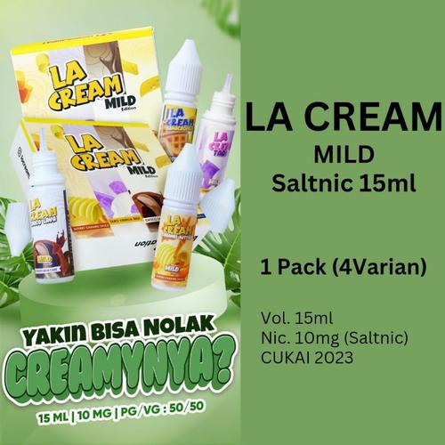Jual Levica Lacream Mild Pack Creamy Salt Edition 4X15ML La Cream ...