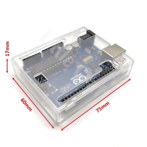 Jual Box Arduino Case Plastic Arduino Uno R3 Box Kotak Case Arduino Box Uno Akrilik Kota