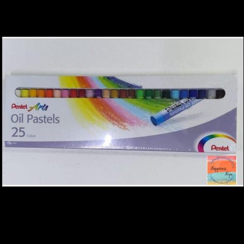 Jual Crayon Pentel Oil Pastels 25 warna / Krayon Pentel Oil Pastels ...