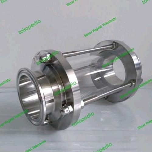 Jual Sight glass sanitary SS316 Ferrule 1 1/2" /Sight Glass Ferrule SS ...