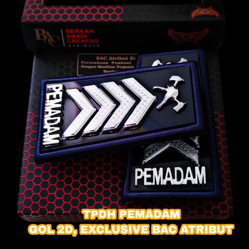 Jual pangkat pdh damkar pemadam kebakaran gol 2d exclusive by BAC - Kab ...