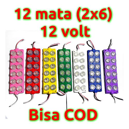 Jual Led 12 mata 12 volt lampu kolong motor mobil led variasi mobil 12 ...