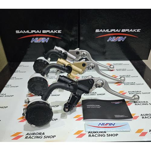 Jual Master Rem Nissin Samurai Brake - BLACK - Jakarta Barat - Aurora Racing Shop | Tokopedia