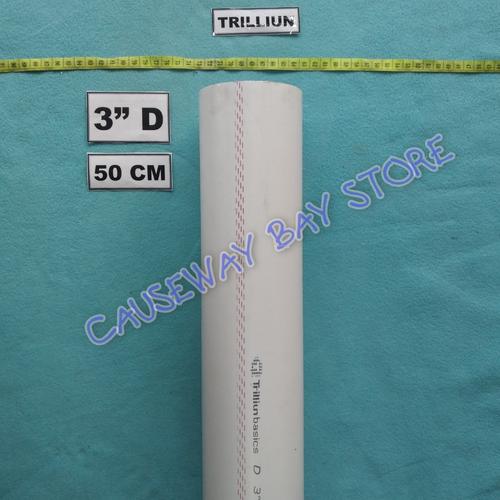 Jual Pipa PVC 3 INCH D PUTIH TRILLIUN PANJANG 50CM - Kab. Sidoarjo ...