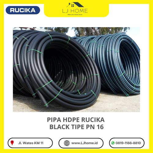 Jual PIPA HDPE RUCIKA BLACK TIPE PN 16 - 2 - Kab. Bantul - LJ BESI ...