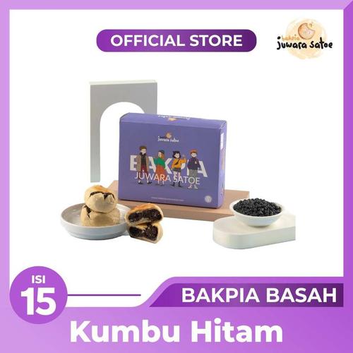 Jual BAKPIA BASAH KUMBU HITAM ISI 15 - BAKPIA JUWARA SATOE OLEH OLEH ...