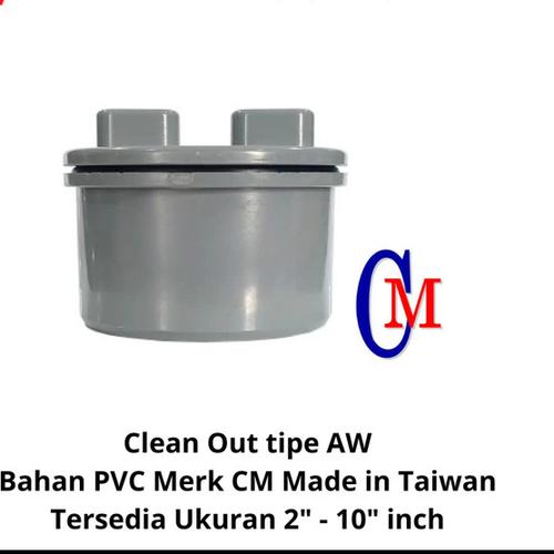 Jual Clean Out 4" inch PVC AW Merk CM Taiwan - Jakarta Utara - toko ...