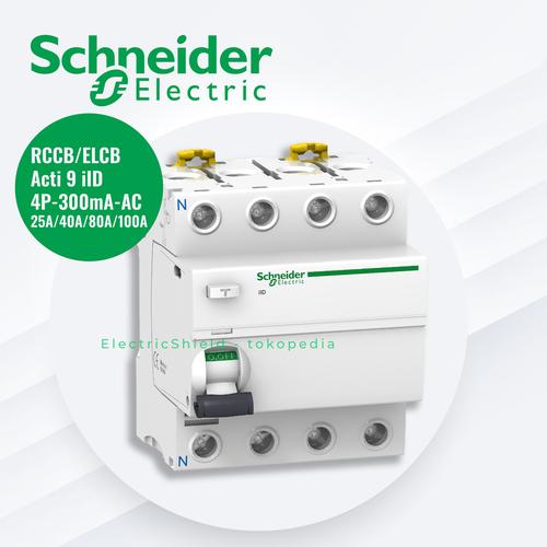 Jual RCCB/ELCB 300mA 4P 25A/40A/63A/80A/100A type AC - 100A - Jakarta ...