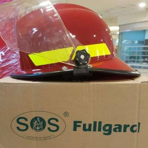 Jual HELM PEMADAM KEBAKARAN SOS FULLGARD FIRE HELMET DAMKAR ANTI API ...