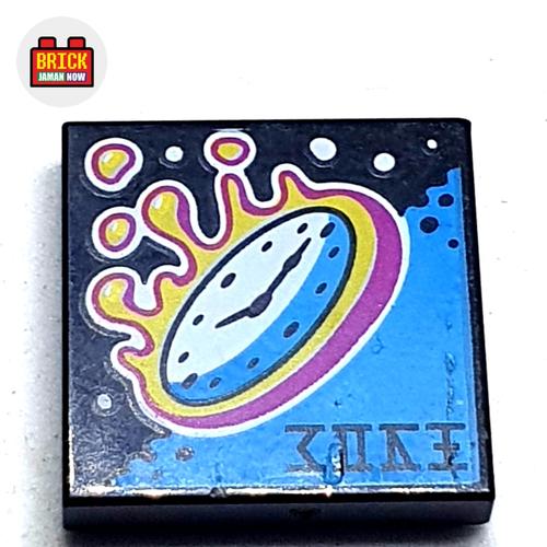Jual Lego Tile 2x2 with Beatbit Album Cover - Clock Reentering Atmosphere - Kota Depok - Brick ...