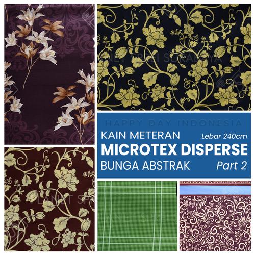 Jual KAIN MICROTEX DISPERSE BUNGA TABUR ABSTRAK KAIN SPREI METERAN PART ...