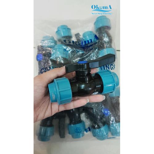 Jual Ball Valve Full HDPE 50 x 50 Merk Okuma - Jakarta Barat ...