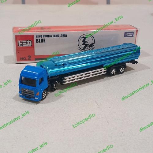 Jual Tomica Event Model TEM No 2 Hino Profia Tank Lorry Blue Tanker ...