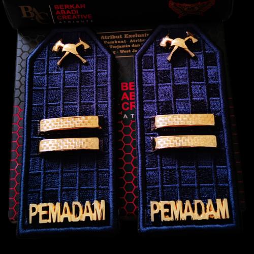 Jual pangkat pdu damkar pemadam kebakaran gol 3b exclusive by BAC ...