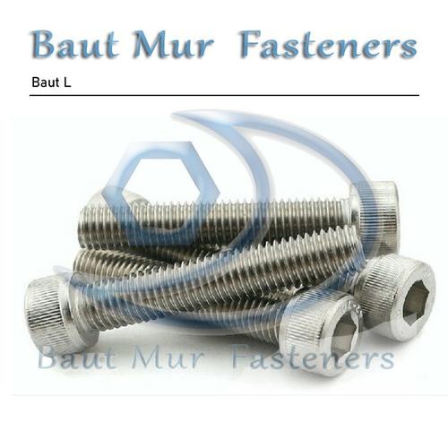 Jual baut L stainless M5 x 12MM ss304 sus 304 - Jakarta Pusat - baut ...