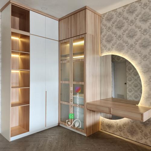 Jual lemari meja rias custom . design interior & furniture - Kota ...