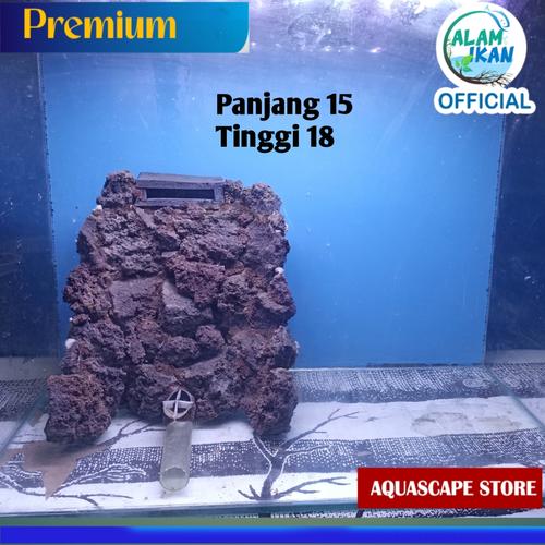 Jual BATU WATERFALL NANO TANK! Hiasan tebing air terjun aquascape bahan ...