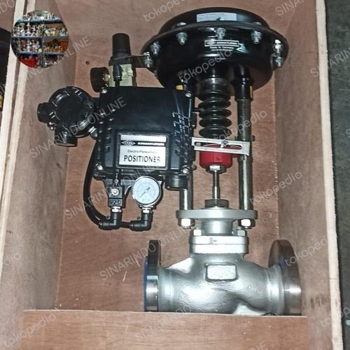Jual Control valve Ari Faba 3" inch Dn 80 Pn16 dp 33 stainless ss 304 ...