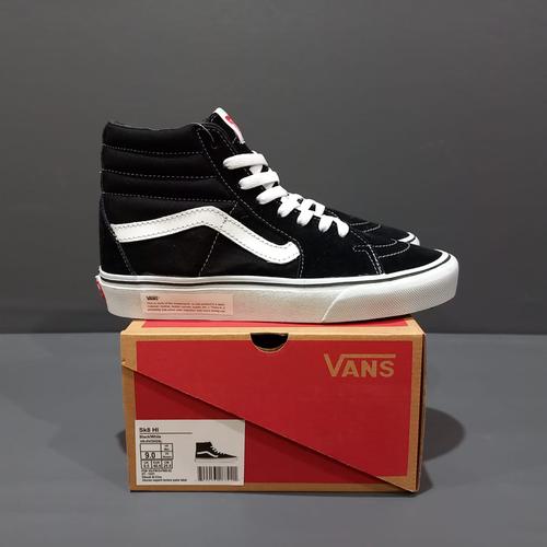 Jual SEPATU CASUAL PRIA SNEAKERS VANS SK8 HIGH BLACK DOPE - Kota ...