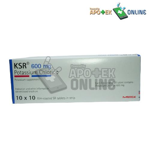 Jual KSR 600MG 1 BOX 100 TABLETS - Jakarta Timur - Apotek Merdeka Farma ...